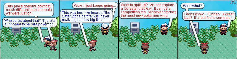 Welcome to Pebble Version where we "Gotta Catch 'em All" or something ...